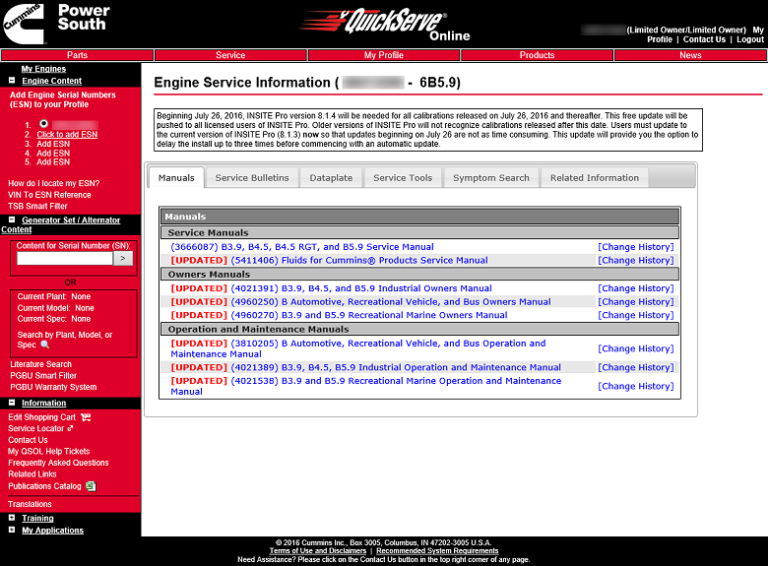 ECM Calibrating in Cummins Insite – Diesel Diagnostic Equipment