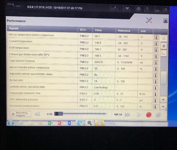 PACCAR Davie 4 – Diesel Diagnostic Equipment