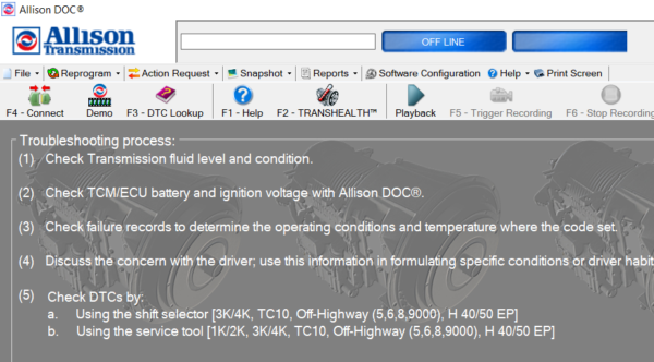 Troubleshooting Connection Issues in Allison DOC – Diesel Diagnostic ...
